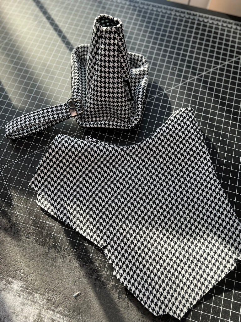 Black and White Houndstooth Shift Boot – Stitch Boots